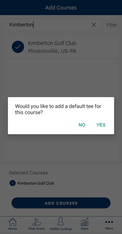 My Courses - GHIN App & ghin.com